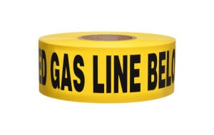 Non-Detectable Underground Warning Tape