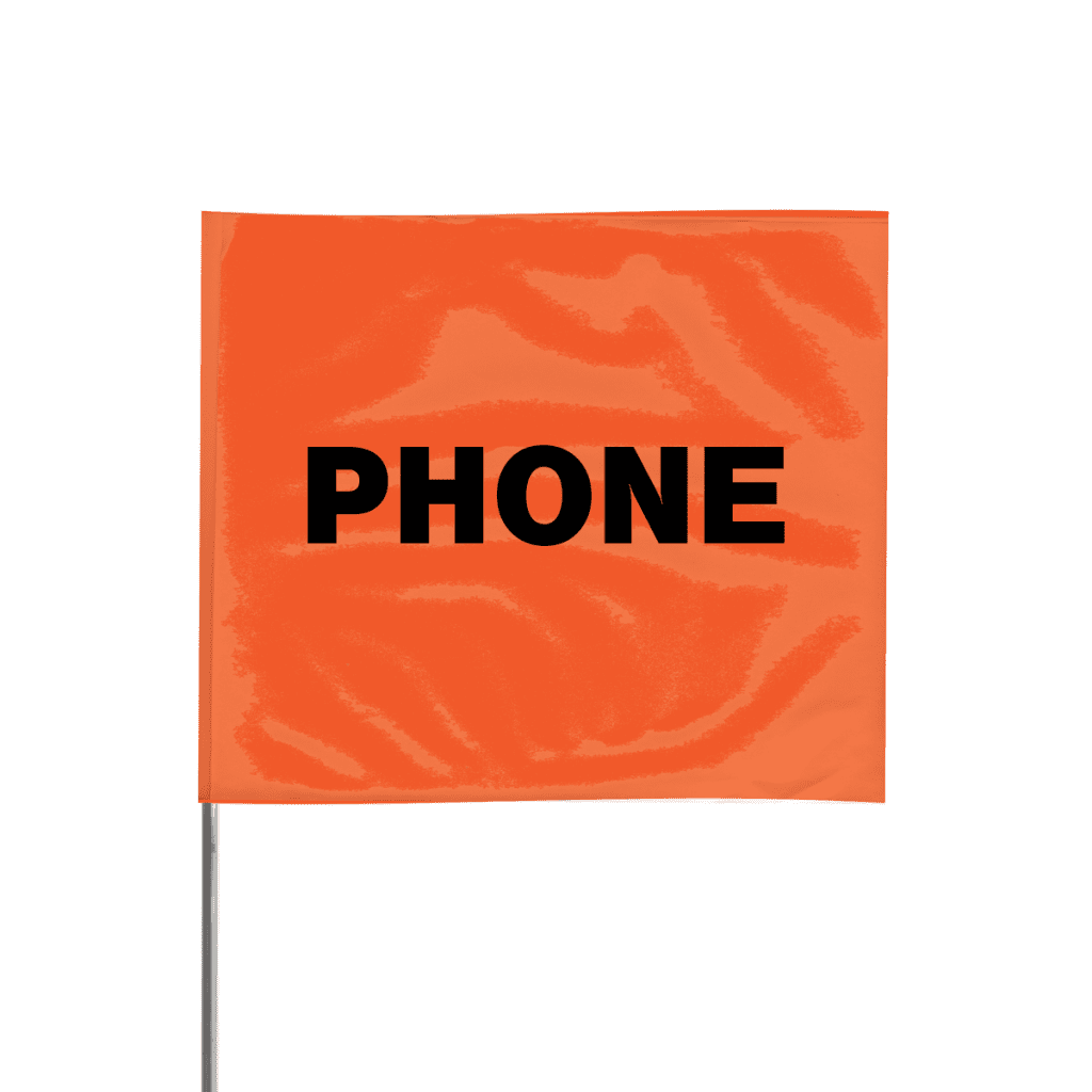 Printed Marking Flags