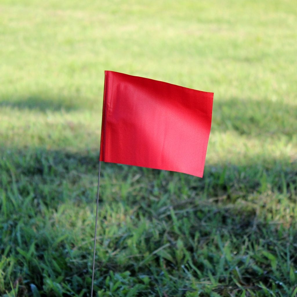 Solid Marking Flags