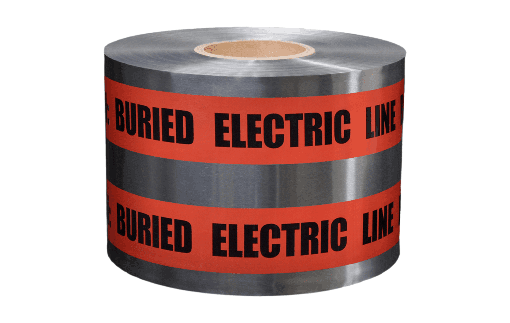 Detectable Underground Warning Tape