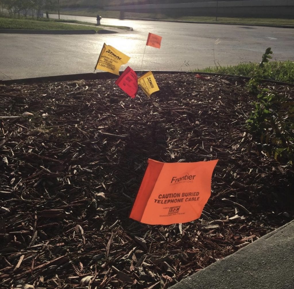 Printed Marking Flags